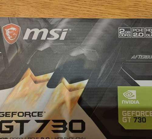 Видеокарта MSI GeForce GT 730 2Гб