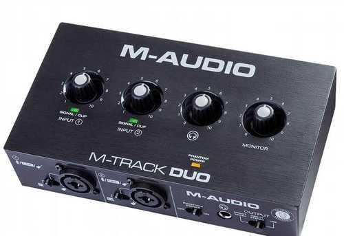USB аудиоинтерфейс M-Audio M-Track Duo