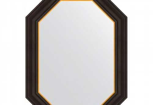 Зеркало Evoform Octagon BY 7285 53x73 черное дере