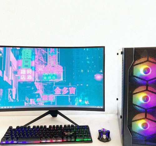 Игровой Пк GeForce RTX 3060 ventus С Гарантией
