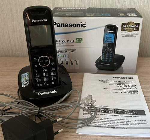 Panasonic KX-TG5511RU беспроводной телефон