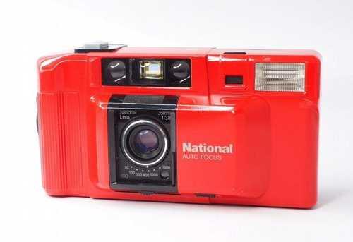 Пленочный фотоаппарат National c-d500af f3.8 красн