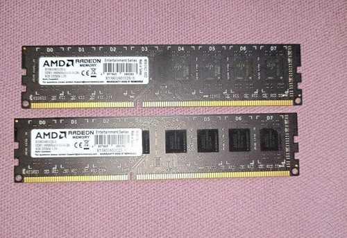 Оперативная память AMD ddr3 8GB