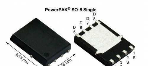 Микросхема si7137dp-T1-GE3 P-Channel mosfet 20V 42