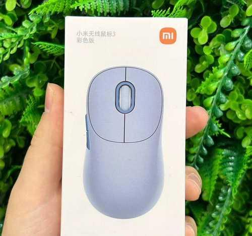 Беспроводная мышка Xiaomi Wireless Mouse 3 (Голуба