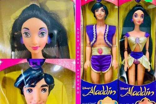 Disney 1993 Mattel Aladdin & Jasmine