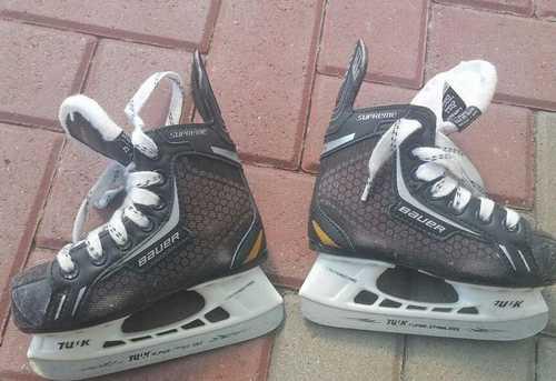 Детские хоккейные коньки bauer