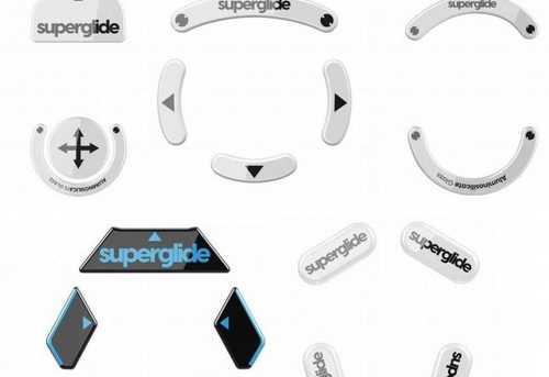 Стеклянные глайды Superglide для Logitech