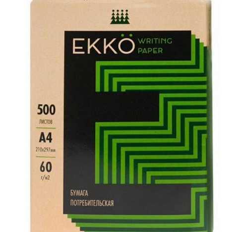 Бумага форматная белая Ekko 60г/м2