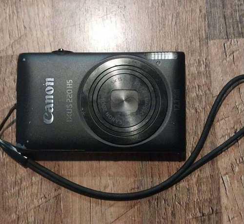 Компактный фотоаппарат canon ixus 220 hs