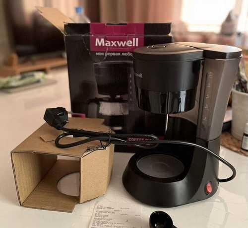 Кофеварка капельная Maxwell MW-1650 BK