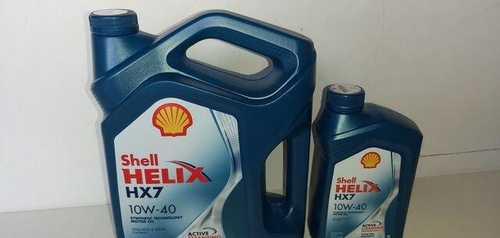 Масло моторное п/с Shell Helix HX7 10W-40 4л