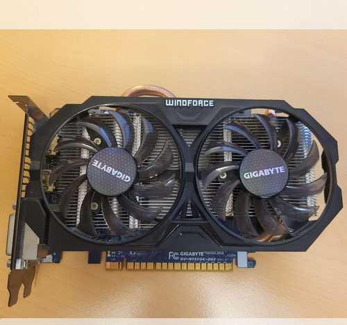 Видеокарта gigabyte GTX 750 Ti на запчасти