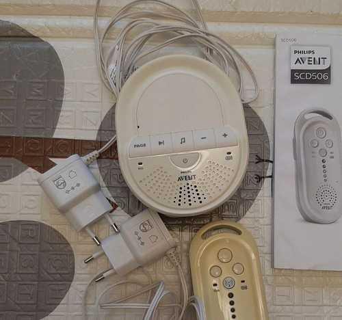 Радионяня philips avent scd506