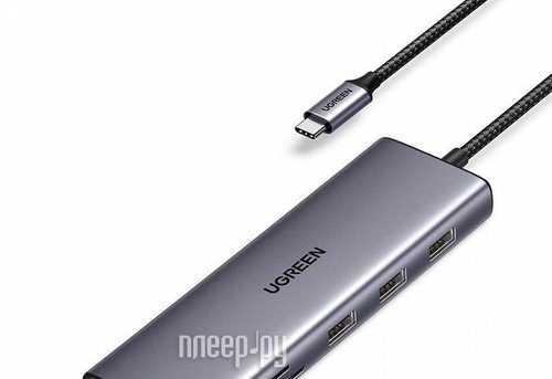 Конвертер Ugreen CM498 USB-C - 3xUSB 3.0 ahdmi