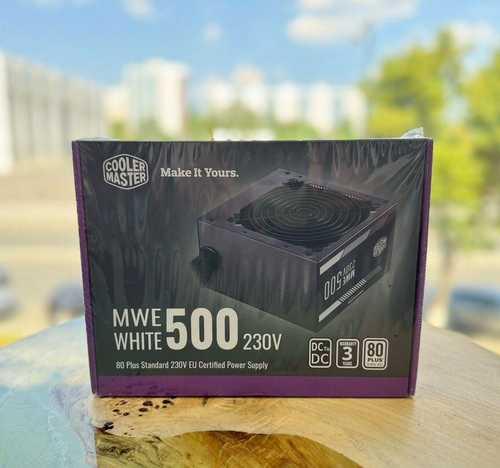 Блок питания Cooler Master MWE White 500