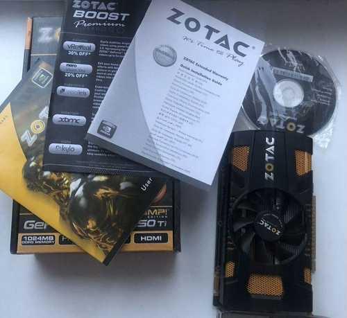 Видеокарта gtx 650 ti 1gb zotac