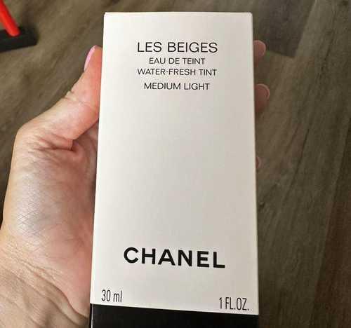 Chanel les beiges water fresh tint тональный флюид