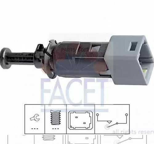 Facet 7.1150 датчик стоп-сигнала