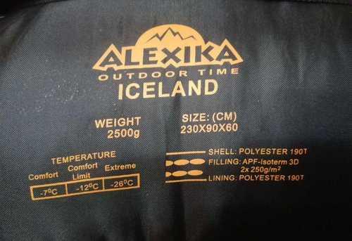 Спальный мешок alexika iceland