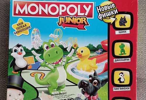 Монополия junior hasbro