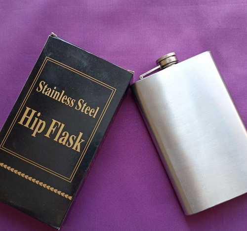 Фляжка металлическая 300 мл Hip Flask