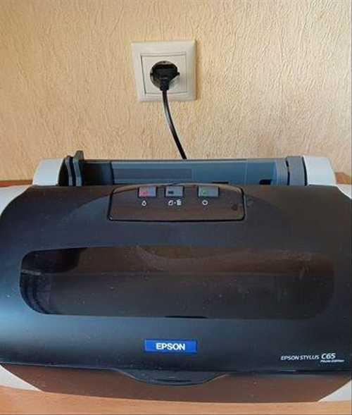 Принтер Epson Stylus C65 и сканер CanoScan LiDe 60