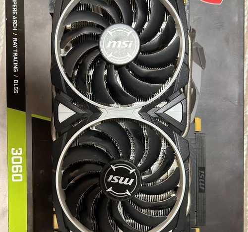 Видеокарта MSI gtx 1060 Armor 6gb