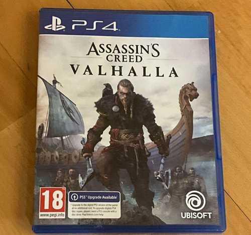 Assassins creed valhalla ps4 диск