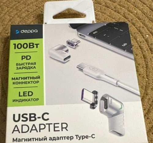 USB-C адаптер магнитный 100 w