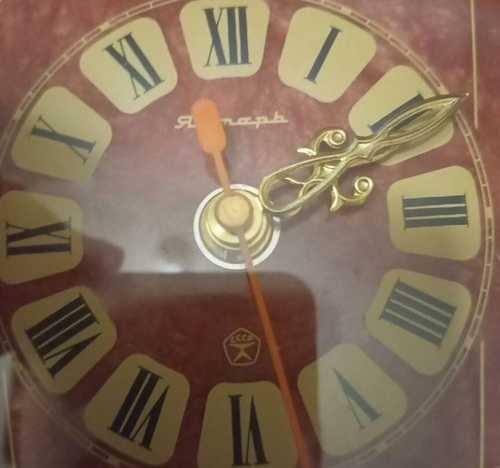 Часы настенные Янтарь СССР