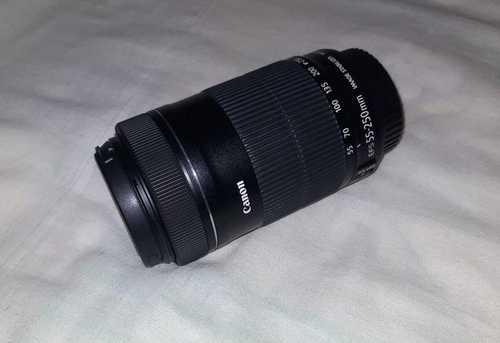 Объектив canon zoom lens ef-s 55-250 mm