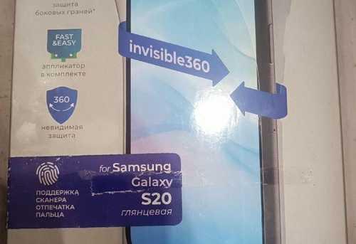 Комплект защитных пленок interstep для Samsung S20