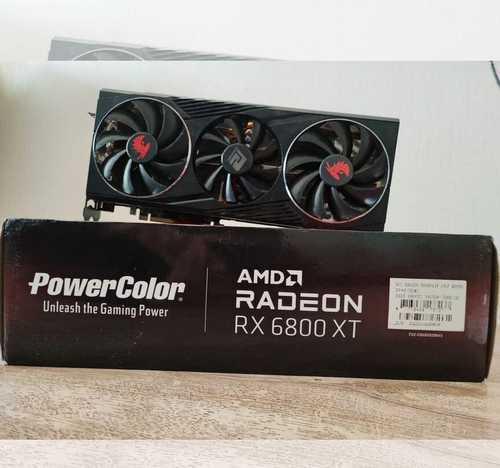 Видеокарта amd radeon rx 6800 xt