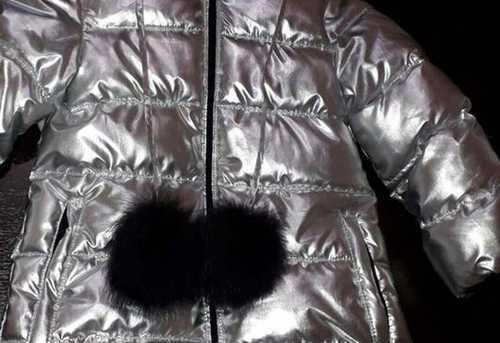 Куртка-пальто для девочки. Зима