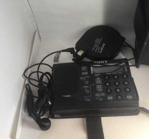 Качественный ресивер sony icf sw1