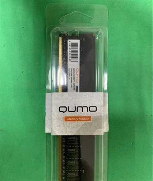 DDR4 2933 8gb qumo QUM4U-8G2933P21, NEW нал/безнал