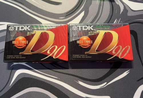 Аудиокассеты tdk d90