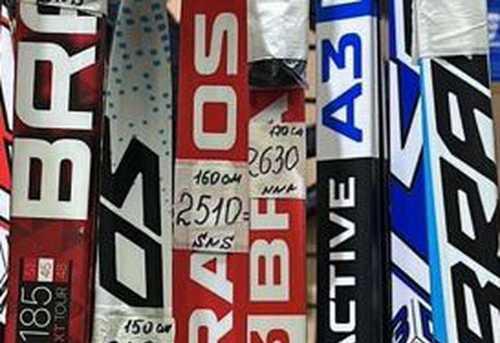 Комплект лыжный STC Brados-лыжи 150см+креплен SNS