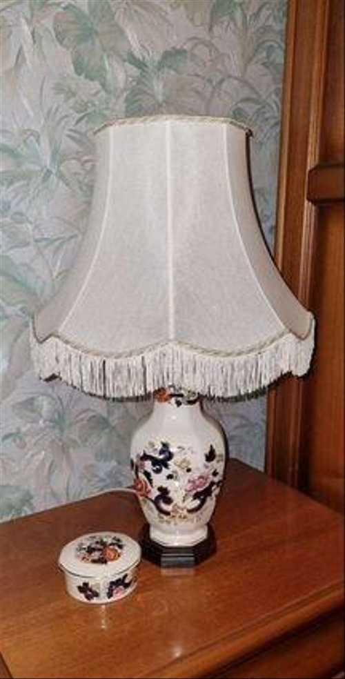 Винтажная настольная лампа Mason's Mandalay