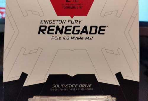 SSD 2Tb M.2 Kingston Fury Renegade sfyrd/2000G
