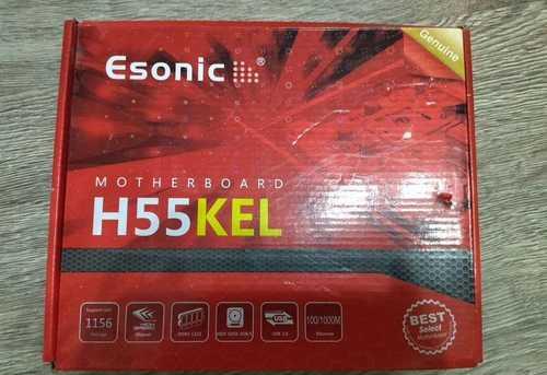 Материнская плата с процессором 1156 Esonic H55KEL