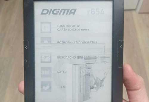 Электронная книга Digma r654 (неисправен дисплей)