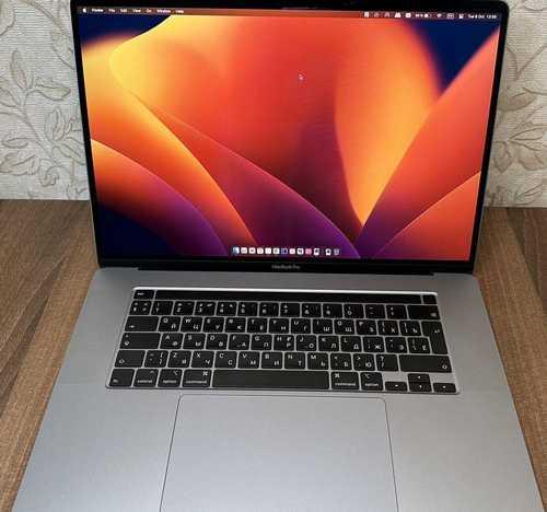 Macbook Pro 16 late 2019