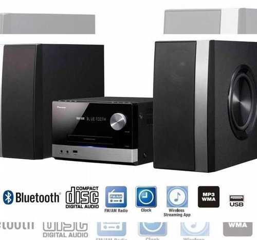 Музыкальный центр Pioneer X-PM12-K Black