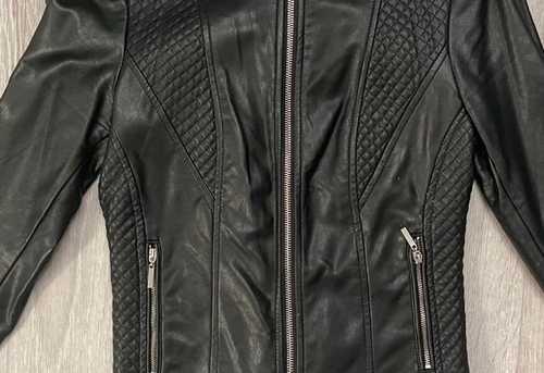 Куртка кожанная женская mohito,размер 42