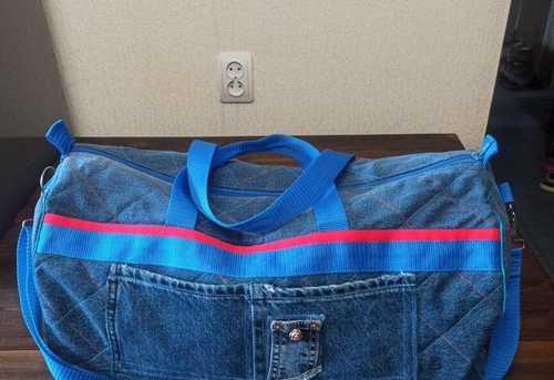 Спортивная сумка из джинсы, комплект для барбекю
