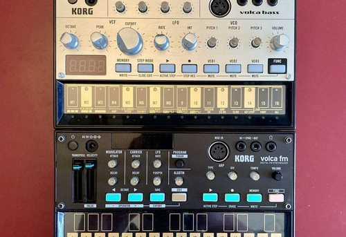 Korg Volca FM и Bass