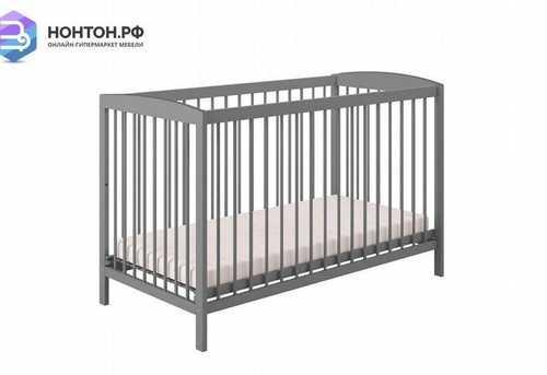 Кроватка детская Simple 101 серый