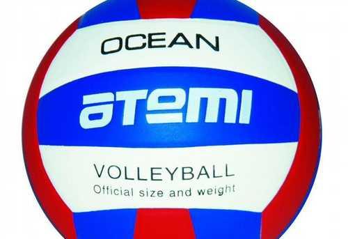 Мяч волейбольный Atemi Ocean сине-красно-белый